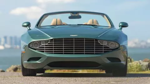 Aston Martin DB9 Spyder Zagato отпред