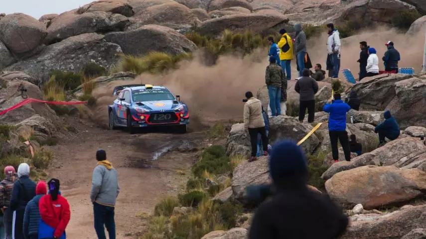 Hyundai i20 wrc ආර්ජන්ටිනාව