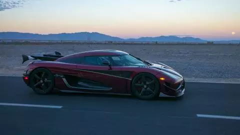 កំណត់ត្រាល្បឿន Koenigsegg Agera RS