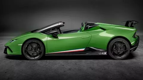 Lamborghini Huracan Performante Spyder Side