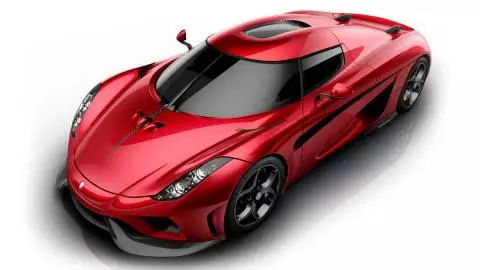 Koenigsegg Regera, vpředu