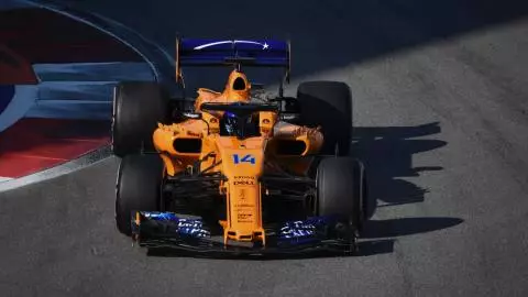 Alonso na Russian GP