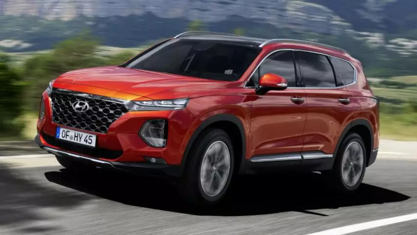 ក្រុមហ៊ុន Hyundai Santa fe