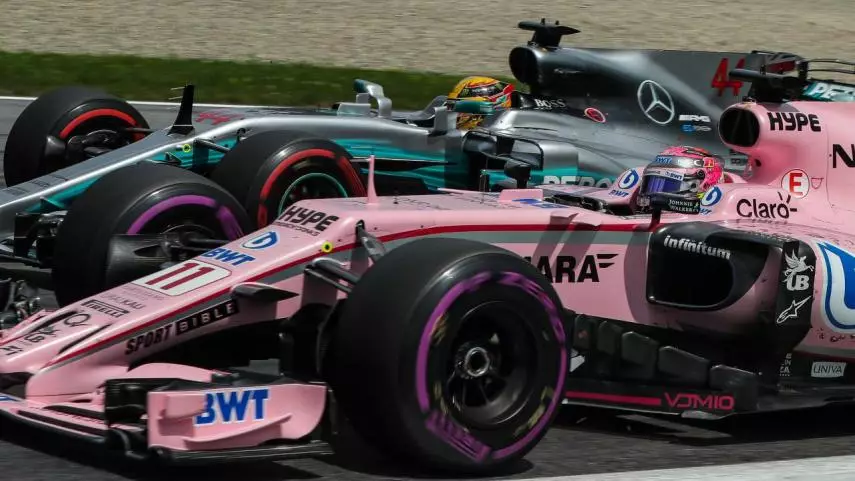 Ocon a Mercedes