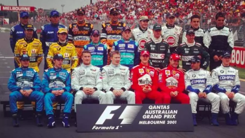 Graella de F1 de 2001