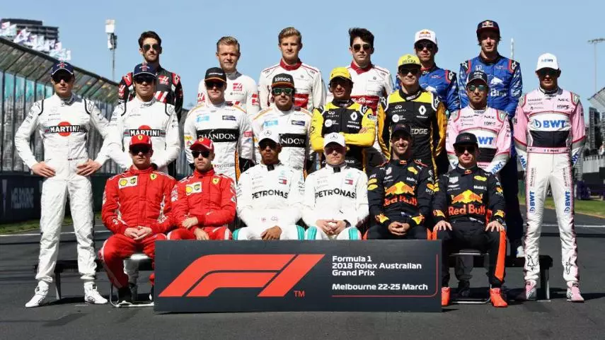 Graella de F1 2018