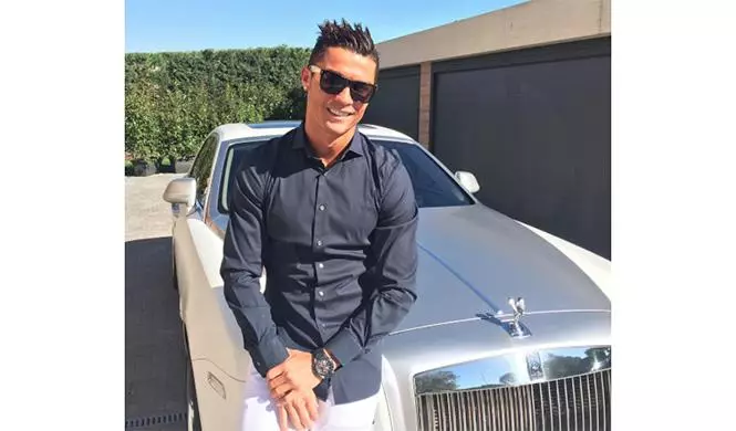 Les voitures de Cristiano Ronaldo - Rolls-Royce Ghost