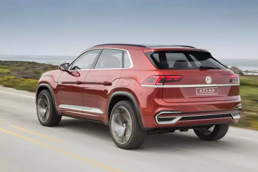 Volkswagen Atlas CrossSport. Ameriketarako coupe bat