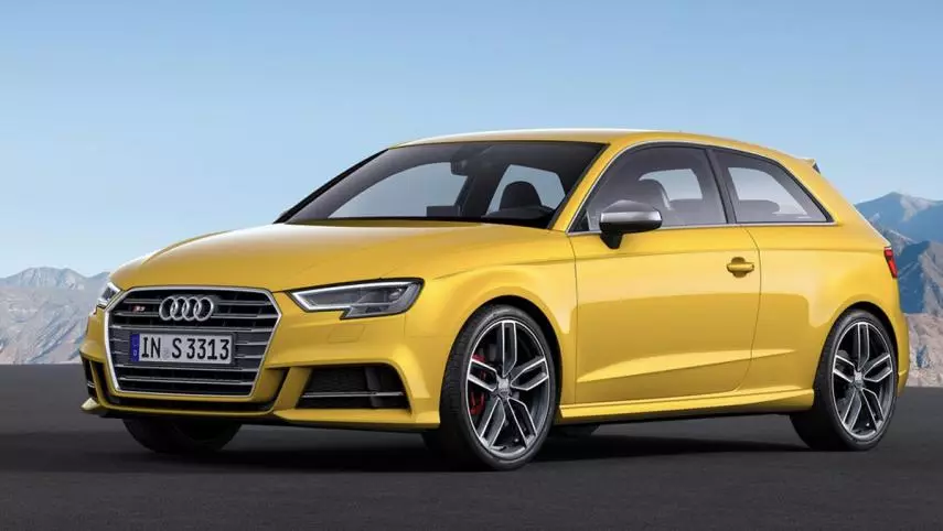 Na gluaisteáin is saoire le níos mó ná 300 hp: Audi S3