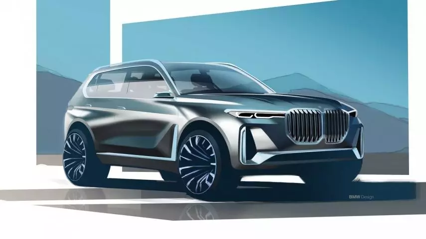 BMW X7 iPerformance கருத்து