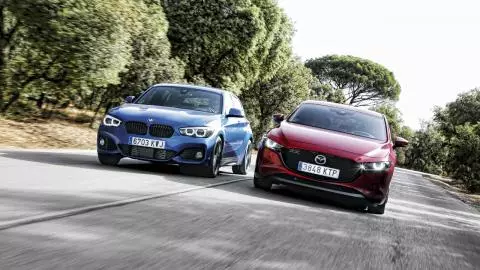 Comparative BMW 118i-Mazda3