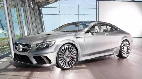 Mercedes S 63 AMG Coupe Mansory sa harap