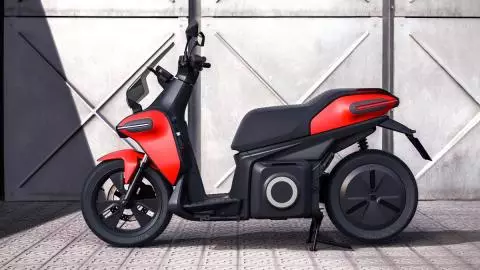 新しい電動バイク共有アーバンモビリティ電気の未来