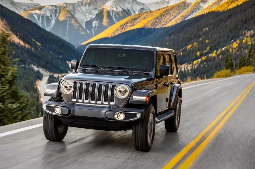 Jeep Wrangler үшін жаңа Gorilla Glass алдыңғы әйнек