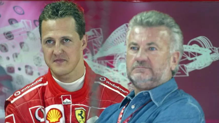 Michael Schumacher และ Willie Weber