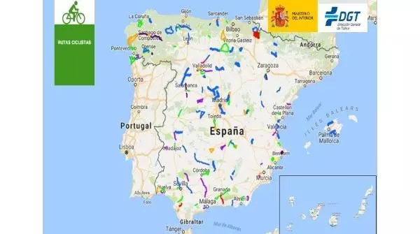 Mapa ng Ligtas na Mga Ruta ng Pagbibisikleta