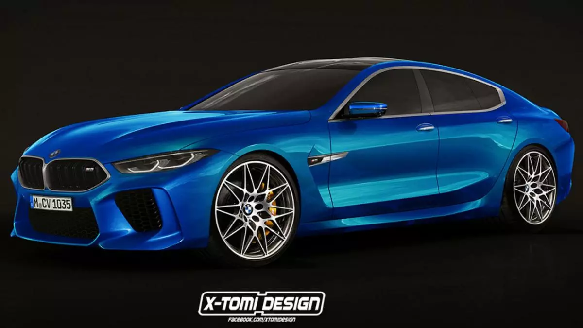 BMW M8 Gran Coupé: this is what it will look like when it arrives in 2019