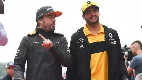 Sainz og Alonso árið 2018