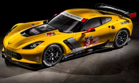 Chevrolet Corvette C7.R phía trước