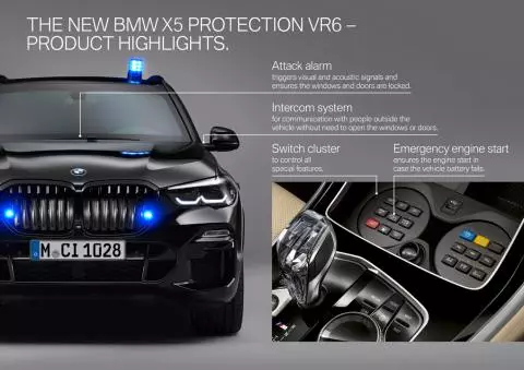 Iň ygtybarly BMW X5 Protection VR6