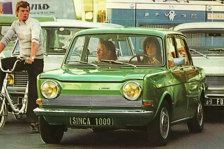 مۇۋەپپەقىيەت قازىنالمىغان ئېسىل ماشىنىلار ، Simca 1000