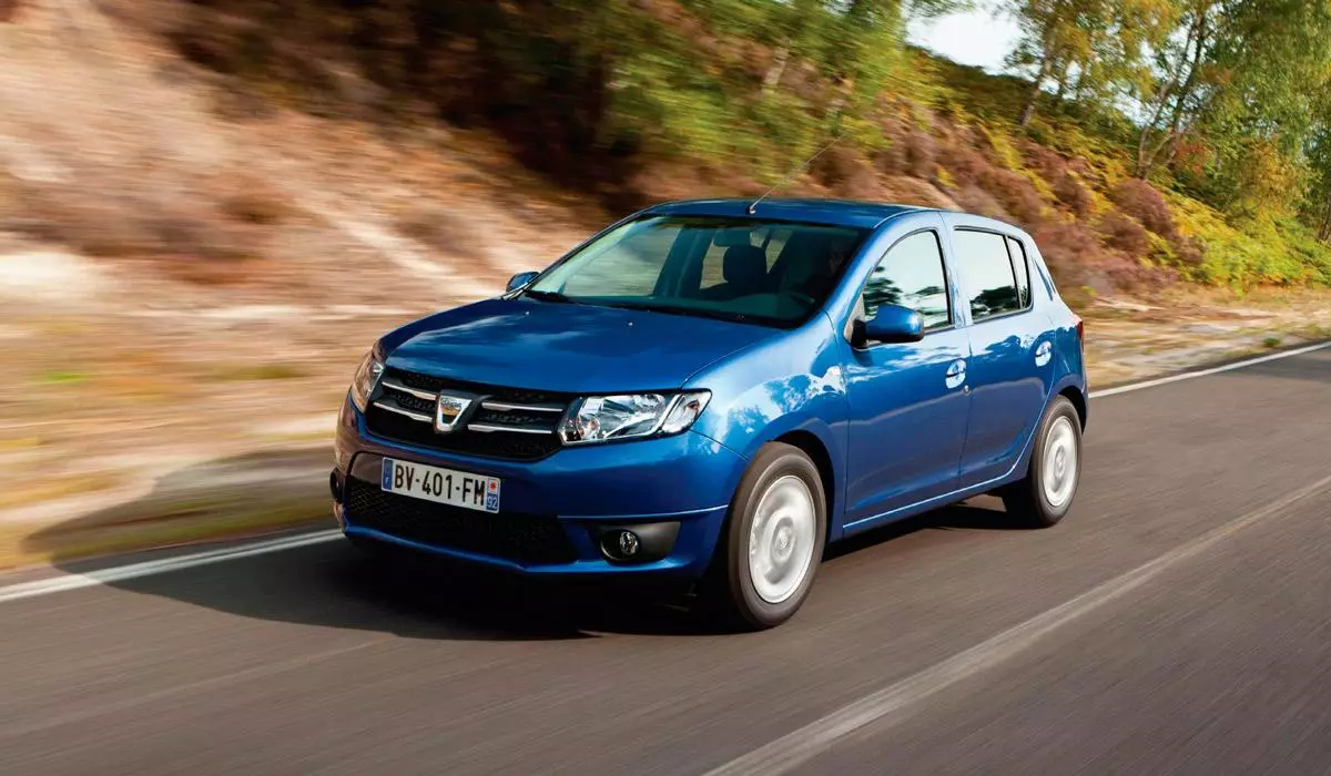 Dacia Sandero LPG இன் விலை: மிகவும் சுற்றுச்சூழல், 9,895 யூரோக்கள்