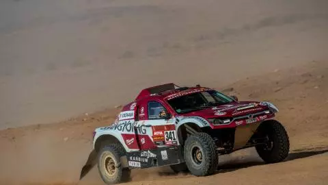 Oscar Fuertes Dakar 2020an