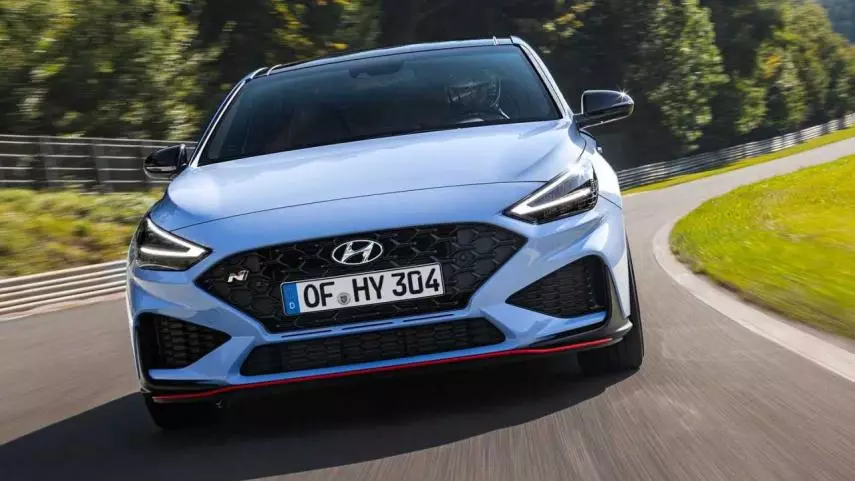 hyundai i30 n कामगिरी nurburgring