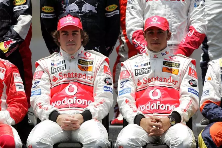 Alonso na McLaren 2007