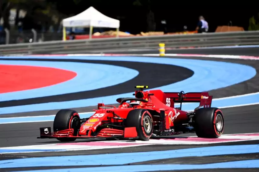 Carlos Sainz au GP de France 2021 F1