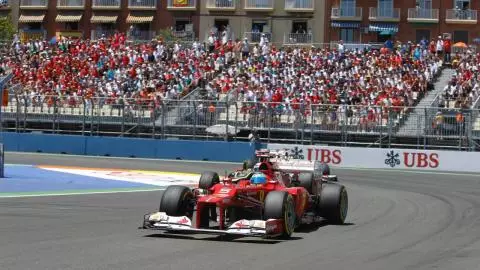 Alonso al GP València 2012