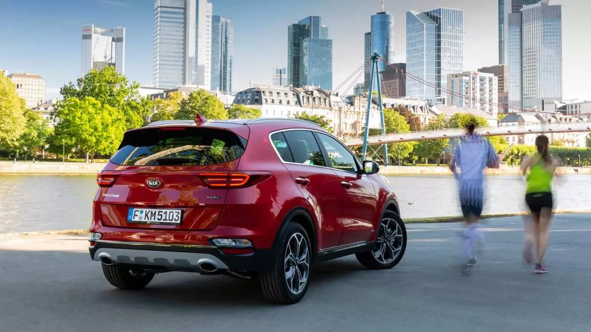 KIA Sportage 1.6 CRDi 115CV تصور کا ٹیسٹ