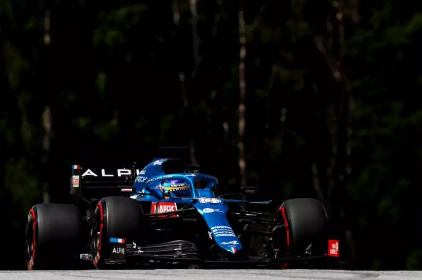 Alonso Alpine F1 Austria