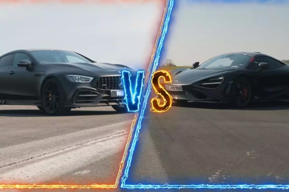 Ras lusgo: McLaren 765LT vs. Mercedes-AMG GT 63 S