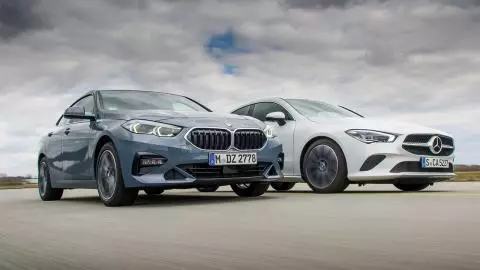 BMW 218i Gran Coupe vs Mercedes CLA 180 Coupe