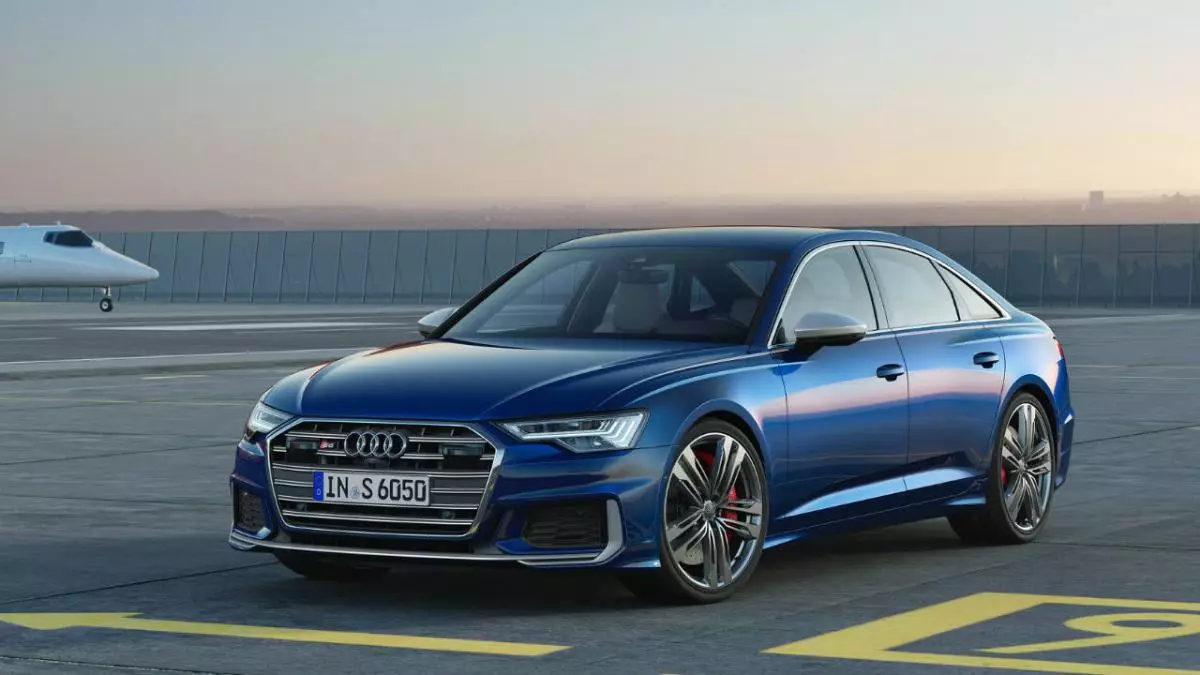 Lub Audi S6 thiab Audi S7 tam sim no mount ib V6 TDI nrog hluav taws xob compressor