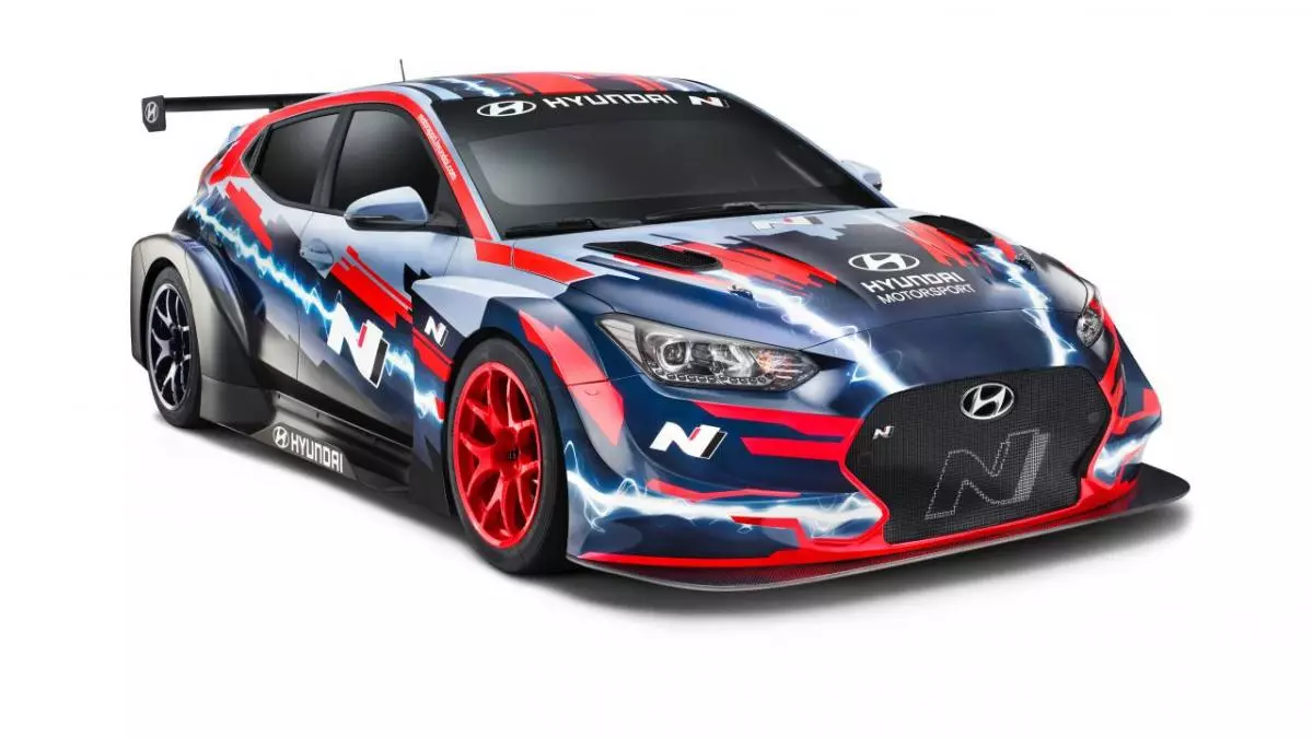 Hyundai Veloster N ETCR: Ang bag-ong electric racing car