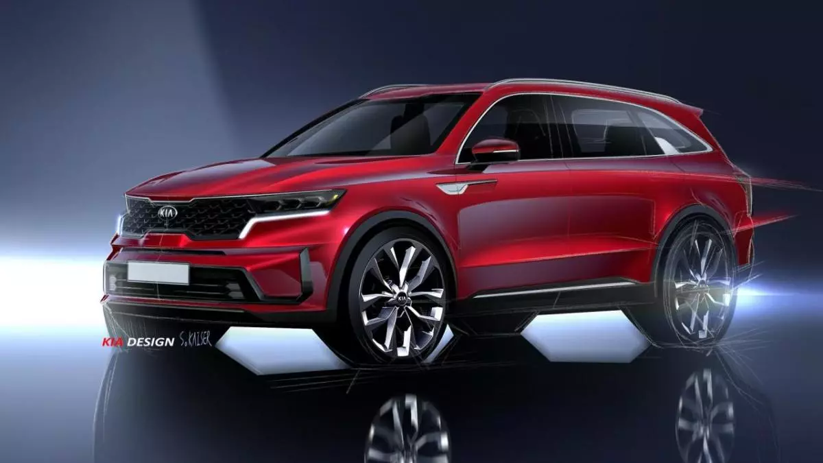 Kia Sorento 2020 tuntun yoo ṣe afihan ni Geneva Motor Show