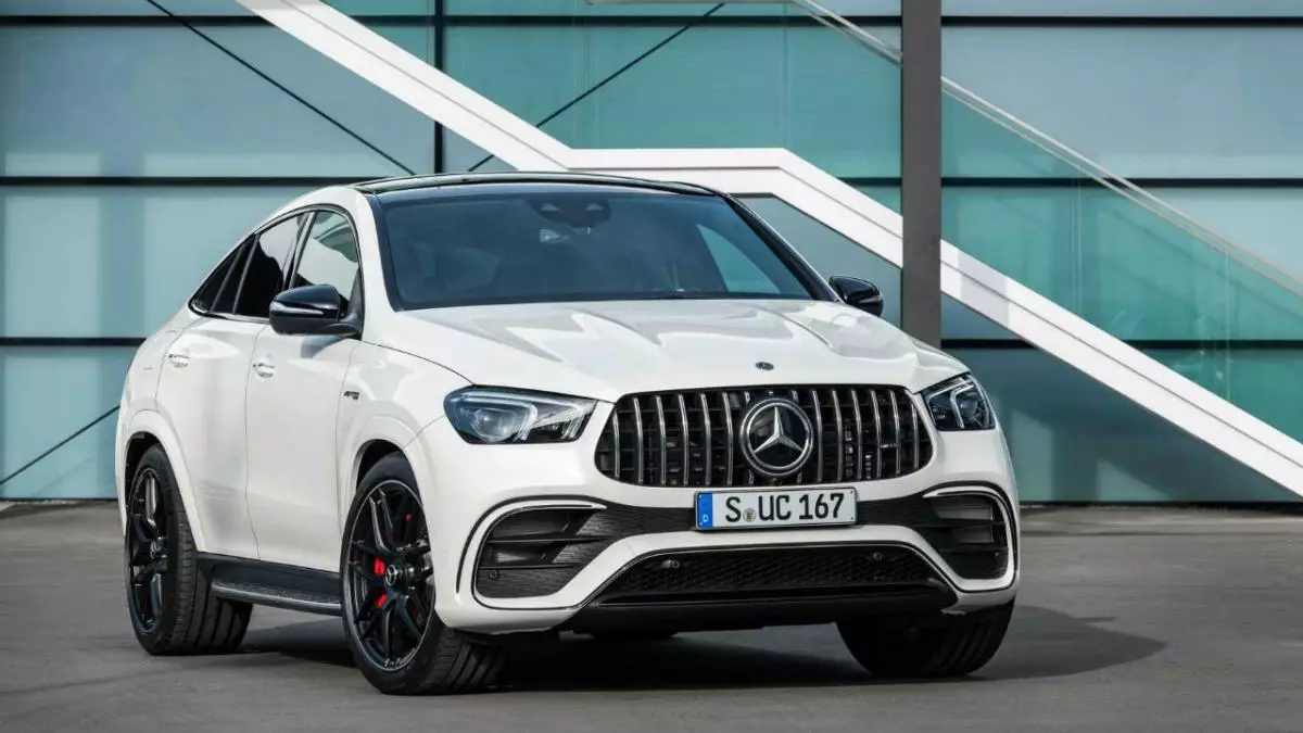 Mercedes-AMG GLE 63 S 4MATIC+ kupė: su 612 CV… ir ECO ženklu