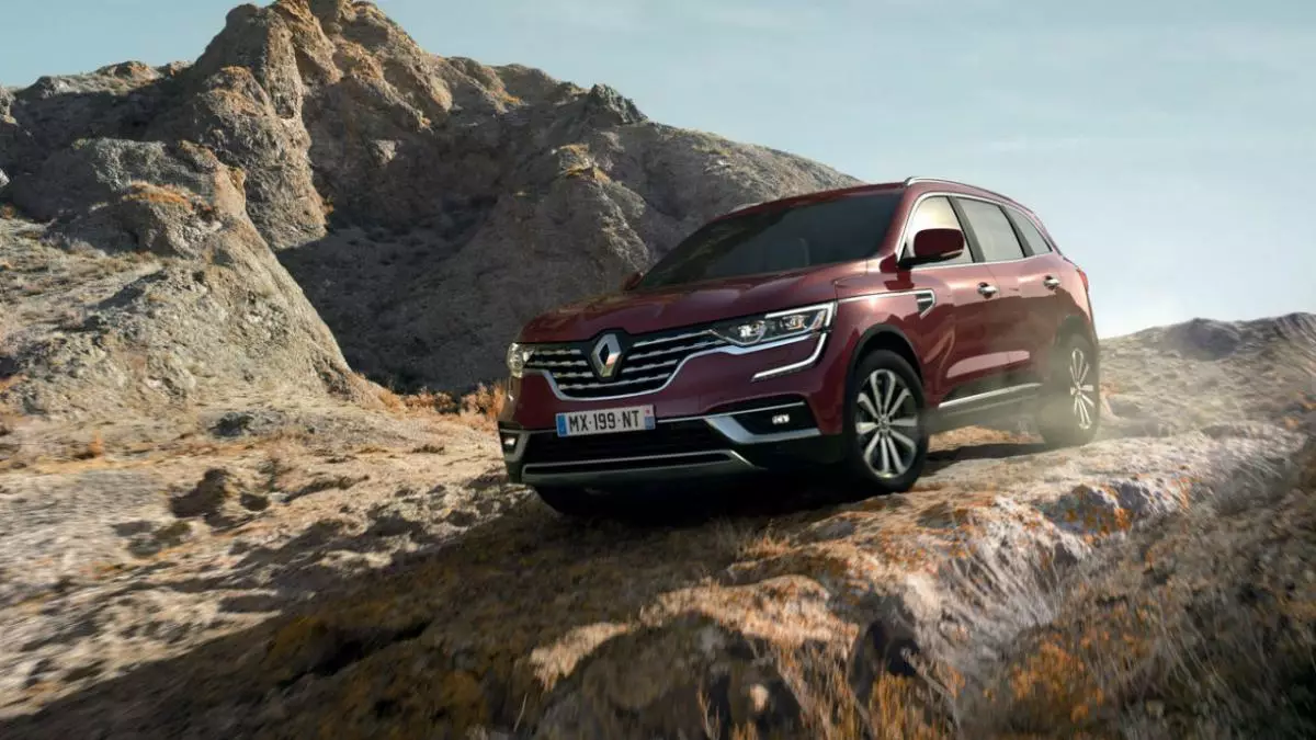 La Renault Koleos 2019 estas ĝisdatigita, kvankam ĝi estas malfacile videbla