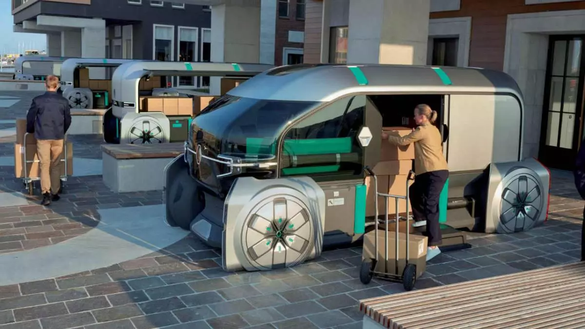 Renault EZ-PRO: the autonomous and electric delivery service of the future