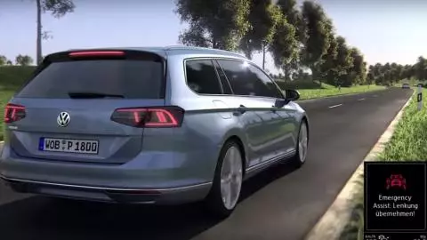 Volkswagen novo assistente de emergência