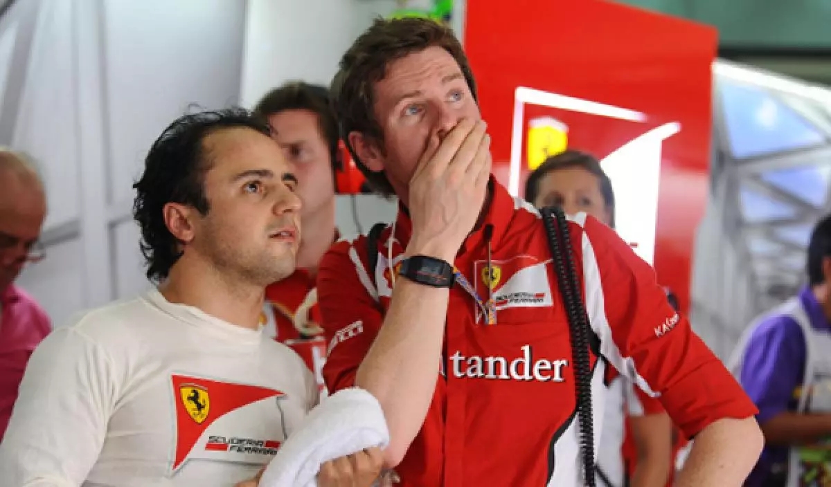 Ferrari Massa dynç alman gidýär we Maranelloga äkidýär