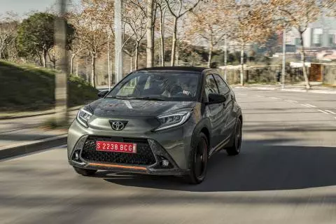 Toyota Aygo X Cross-aren proba