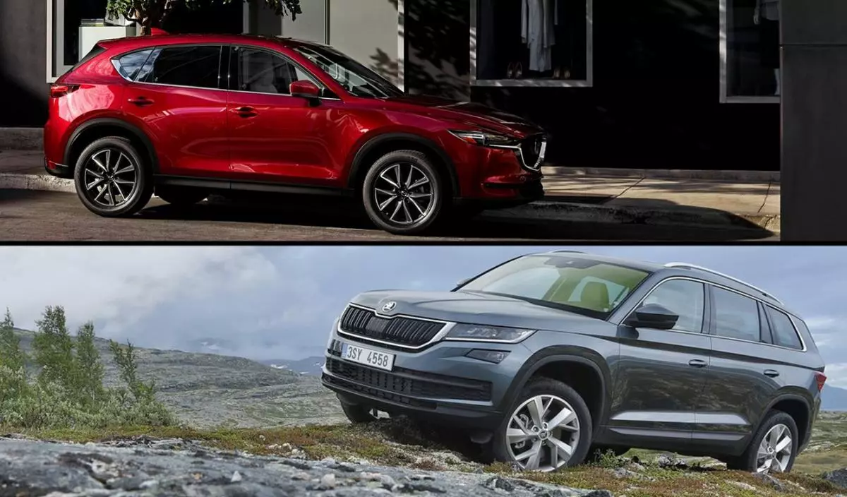 Што лепш Mazda CX-5 або Skoda Kodiaq?