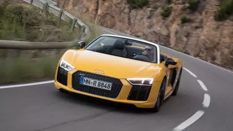 Test Audi R8 V10 Spyder 2017