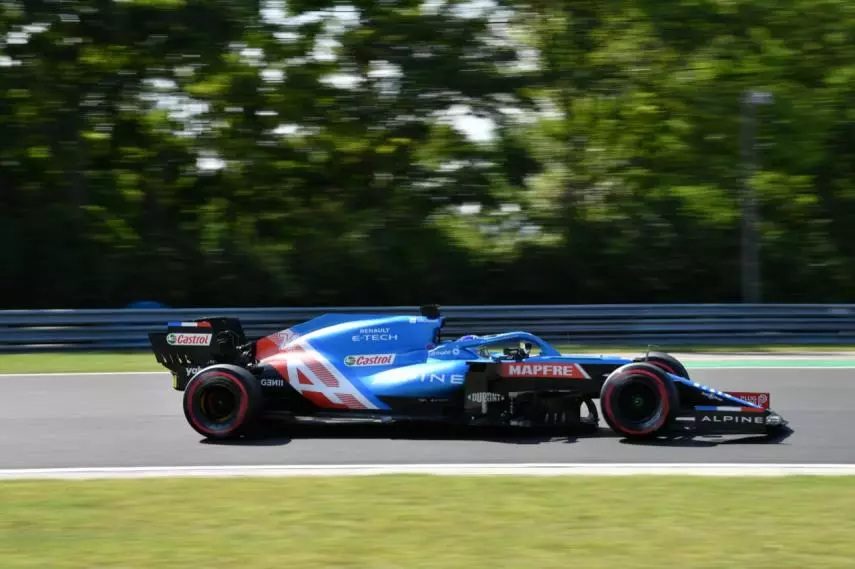 Fernando Alonso Hungarian GP F1