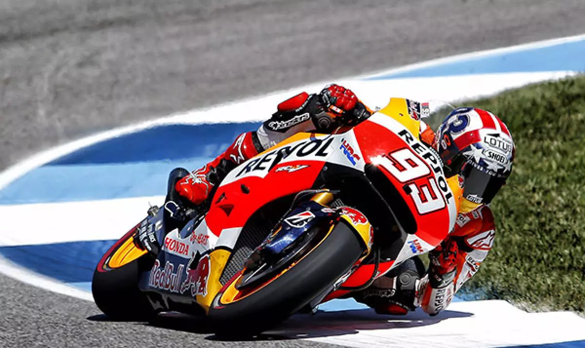 Rás MotoGP Indianapolis GP 2015: Is breá le SAM Márquez