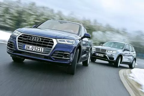 Audi Q5 (2016) vs BMW X3