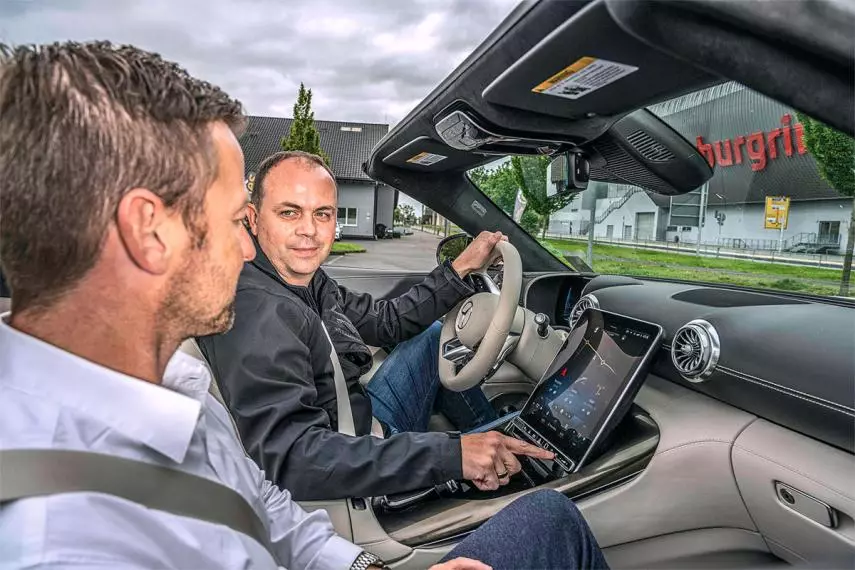 Cockpit sabon Mercedes SL